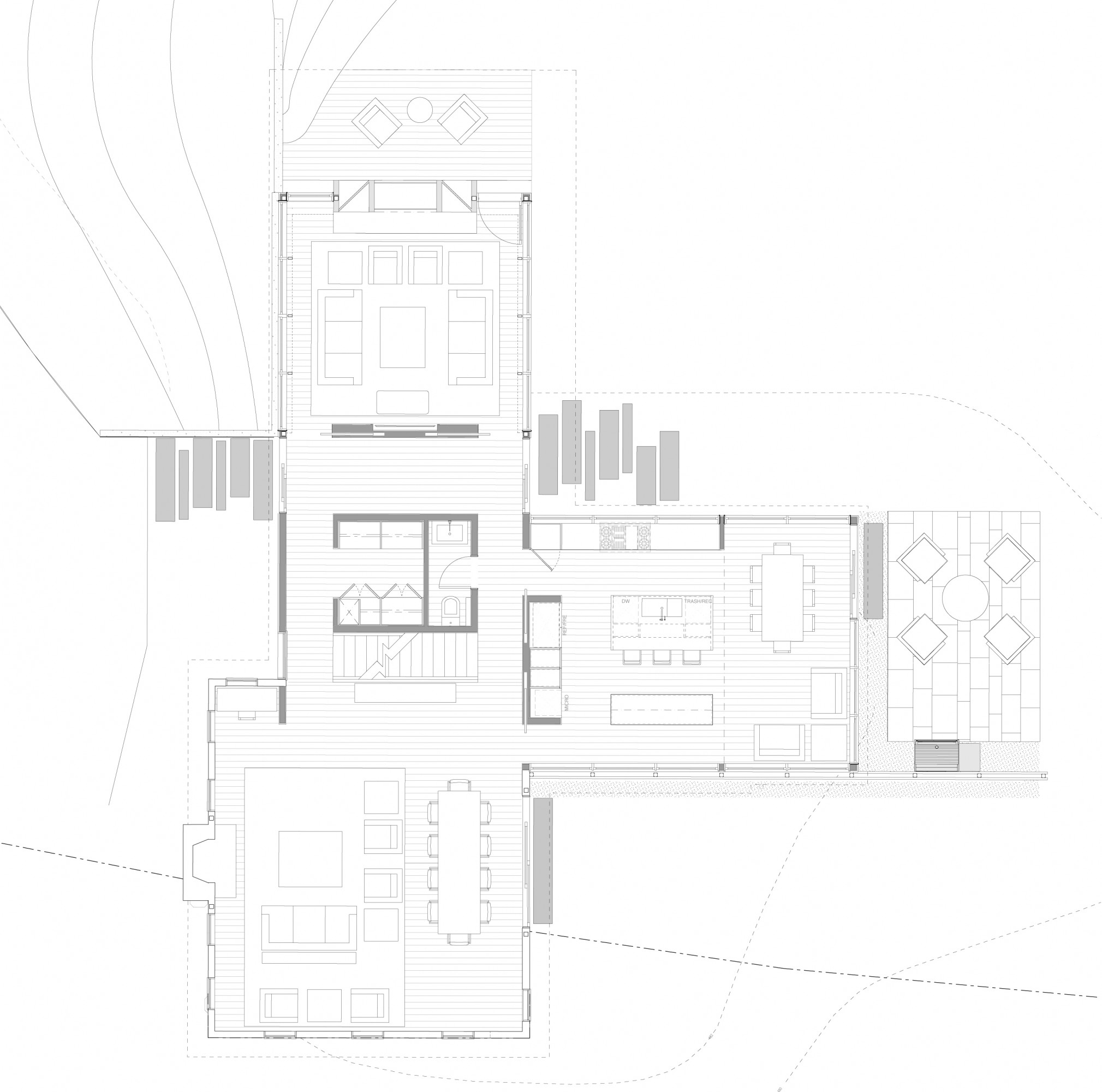 A1.1 First Floor Plan _ Layout | Joeb Moore & Partners Architects